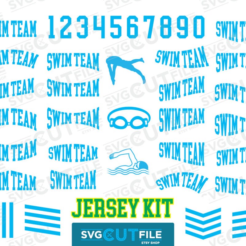 Swimming Svg - Etsy