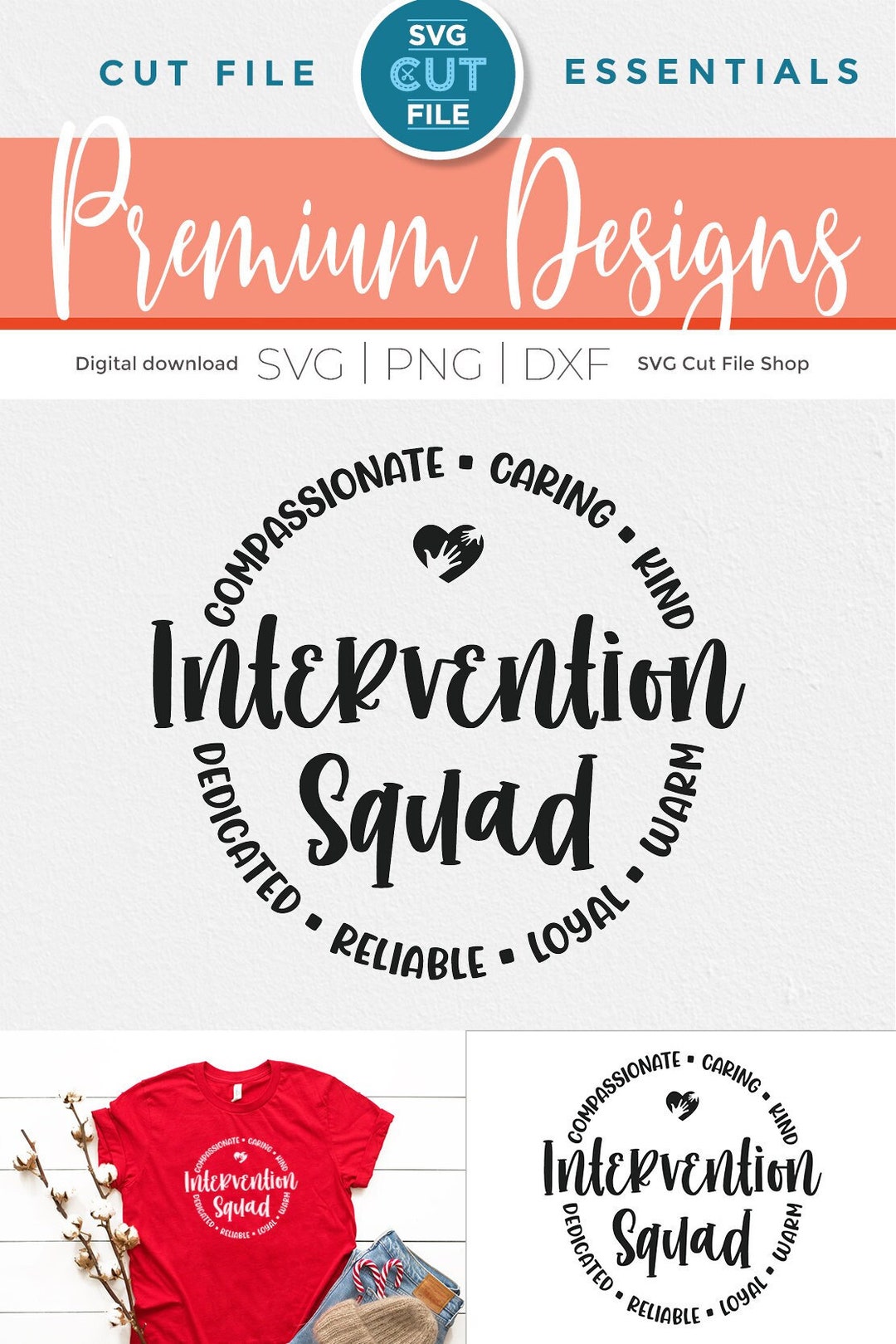Intervention Squad Svg, Intervention Specialist, Academic, Behavioral ...