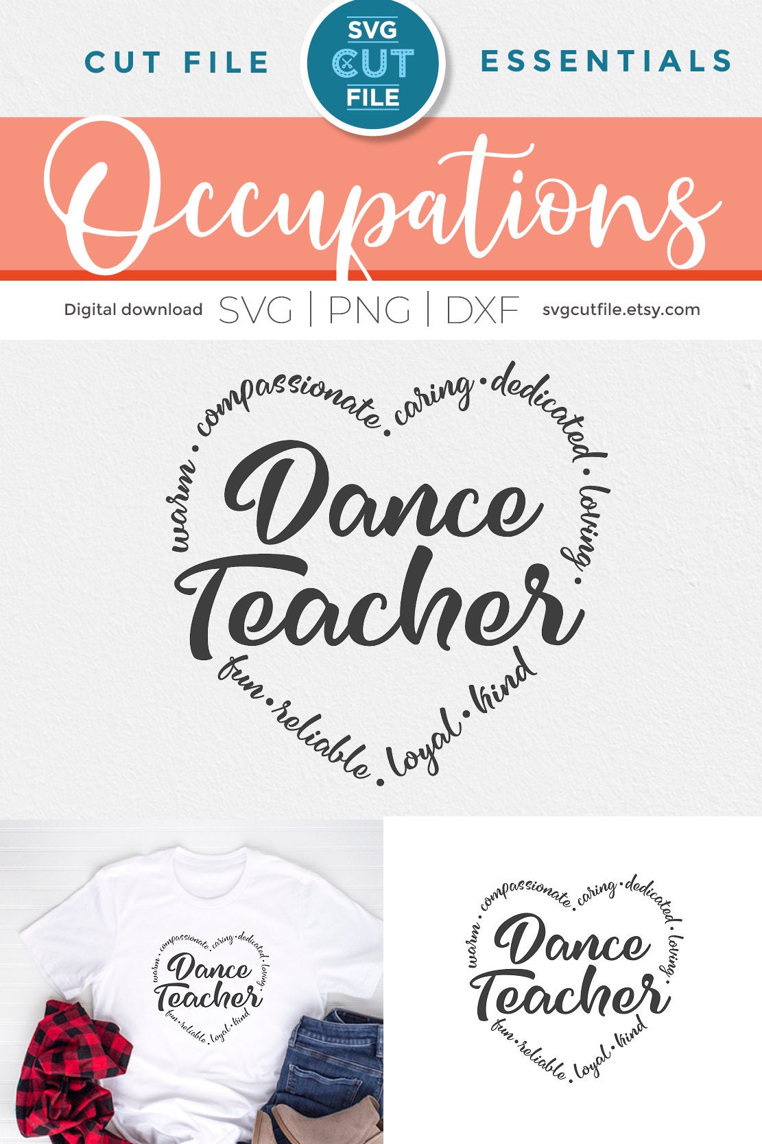 Dance Teacher Svg, Dance Svg, Ballet Teacher Svg, School, Back to ...