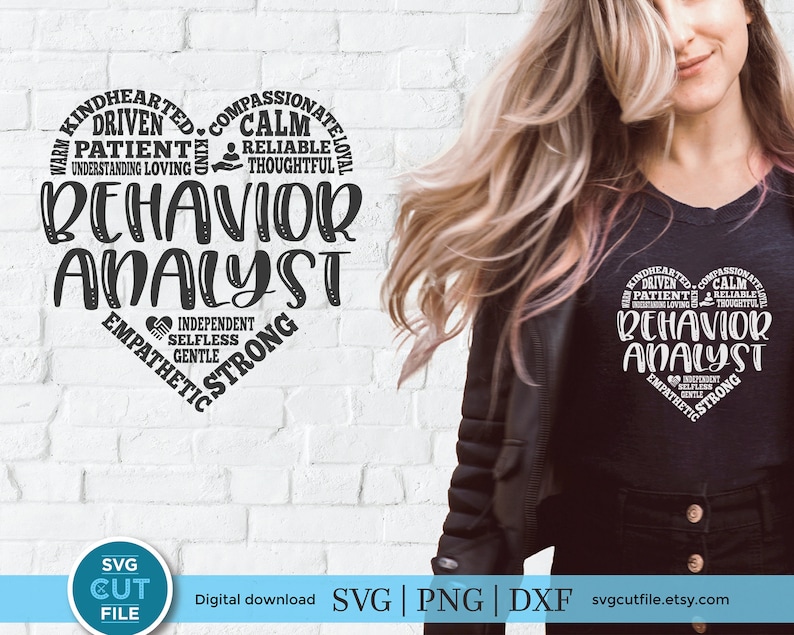 Behavior Analyst Svg Bcba Svg Lba Svg School Behavior | Etsy