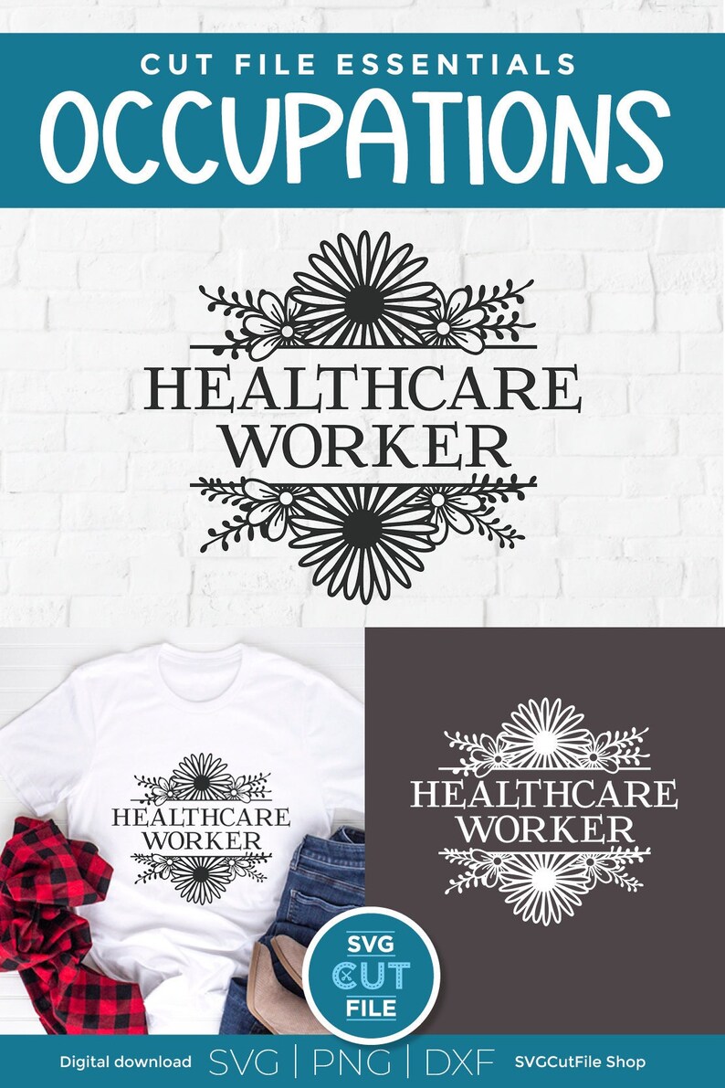 Healthcare Worker Svg, Health Care Worker Svg, Essential Healthcare Svg ...