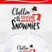 Social Worker Christmas Svg, Social Worker Chillin With My Snowmies Svg ...