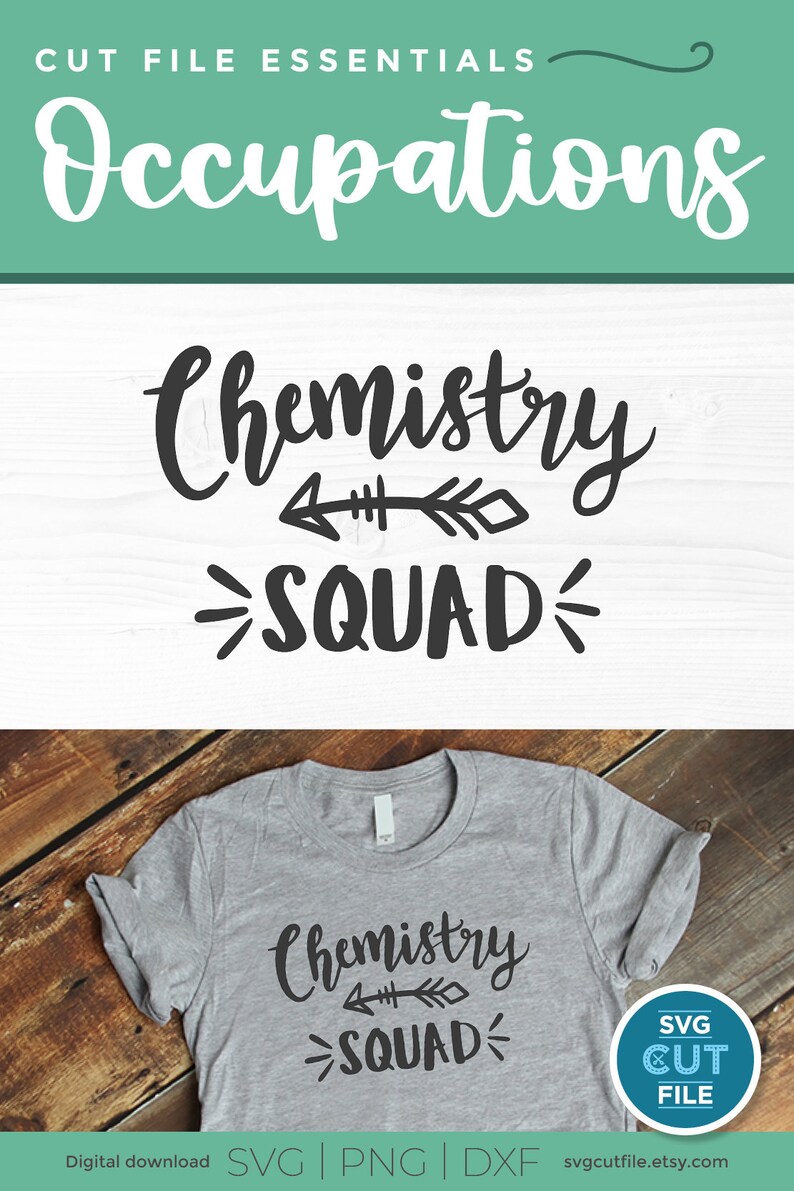 Chemistry SVG Chemistry Squad Svg Lab Worker Lab Tech Svg | Etsy