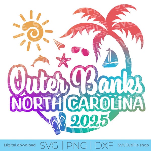Outer Banks Svg - Etsy