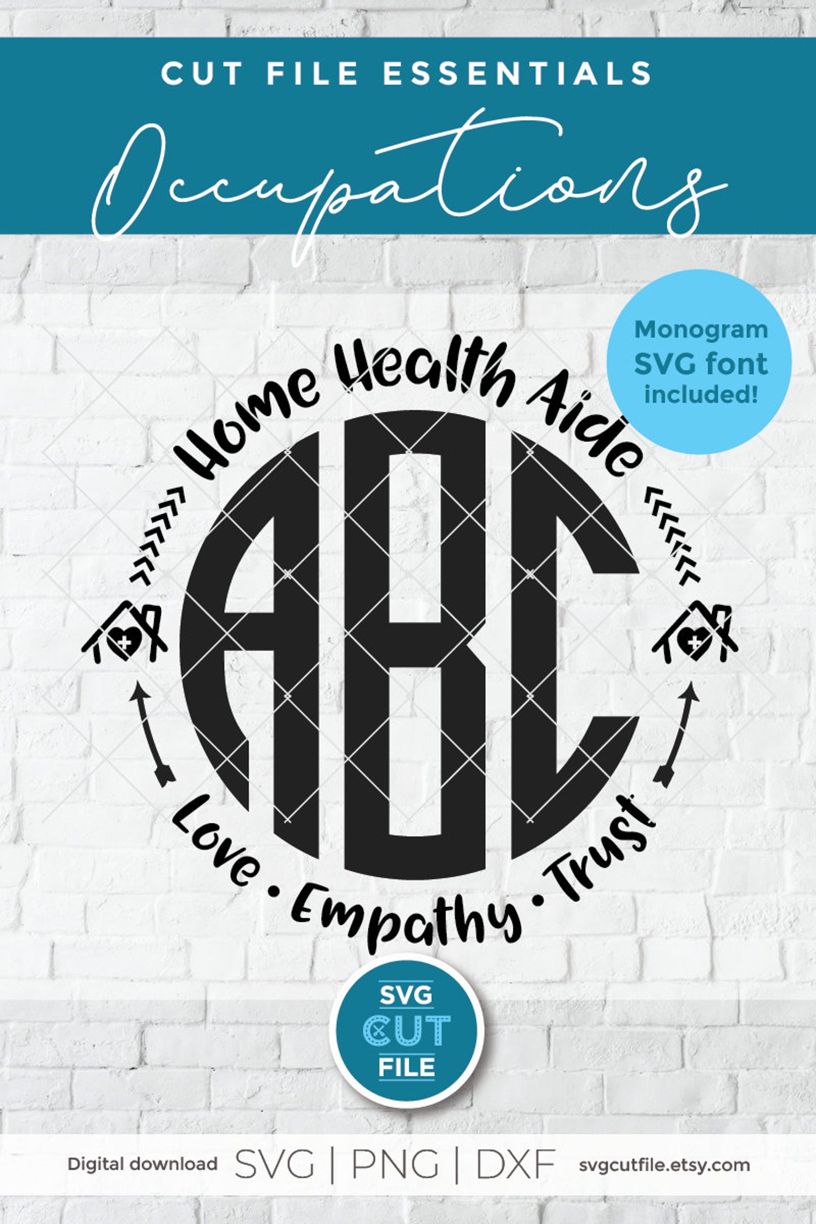 Home Health Aide Svg Home Health Aid Svg Home Healthcare | Etsy