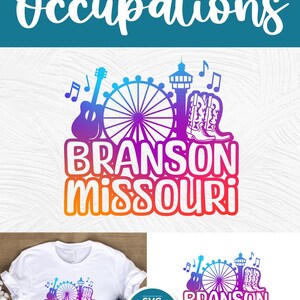Branson Svg, Branson MO Svg, Crew Svg, Png for Sublimation, Squad ...