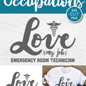 ER Tech Svg, Emergency Room Technician, Emergency Room Tech Svg, Emt ...