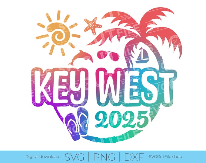 Key West Svg, Key West Map Svg, Key West Florida Svg, Florida Keys Svg ...