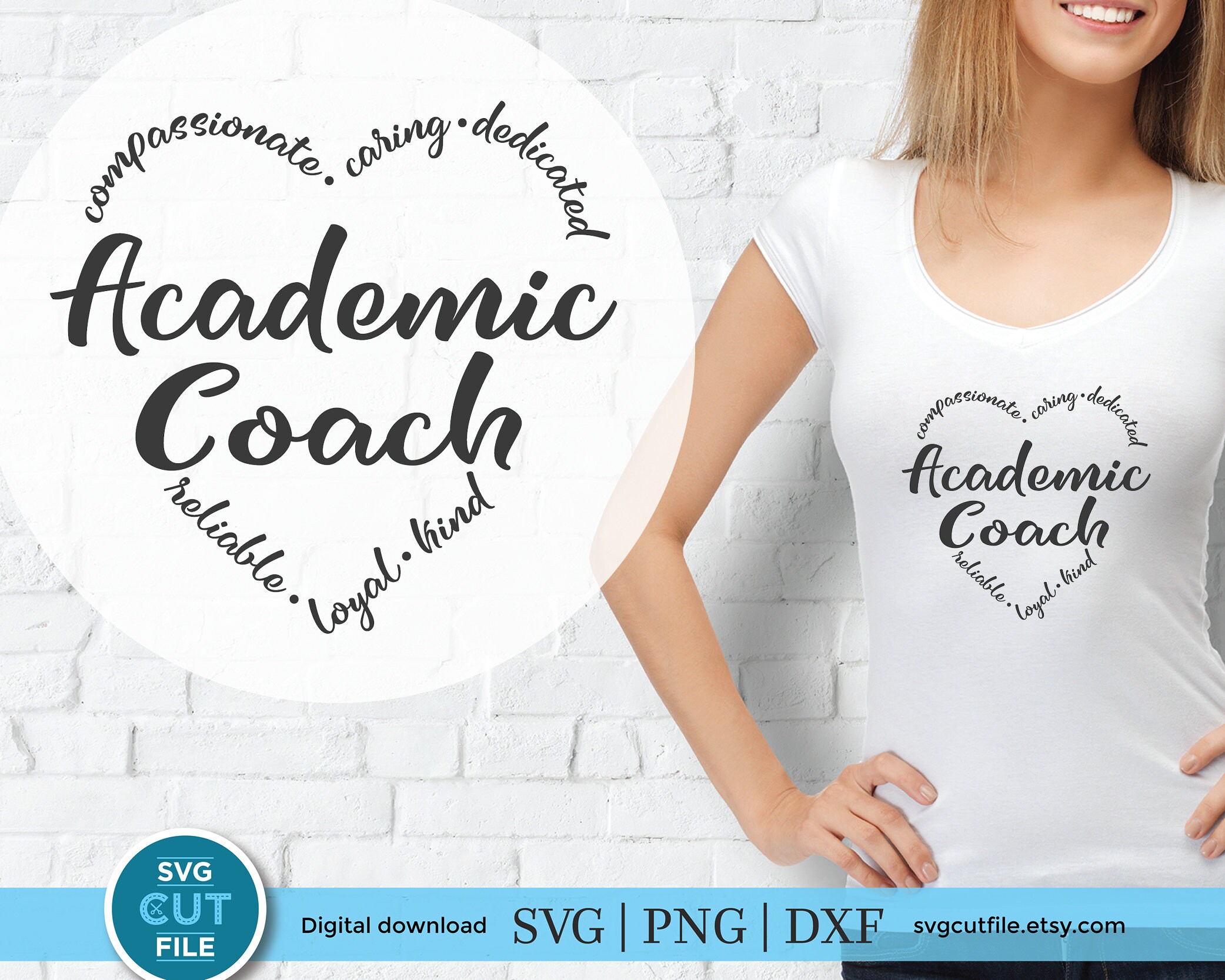 Academic Coach Svg Instructional Coach Svg Ic Appreciation - Etsy
