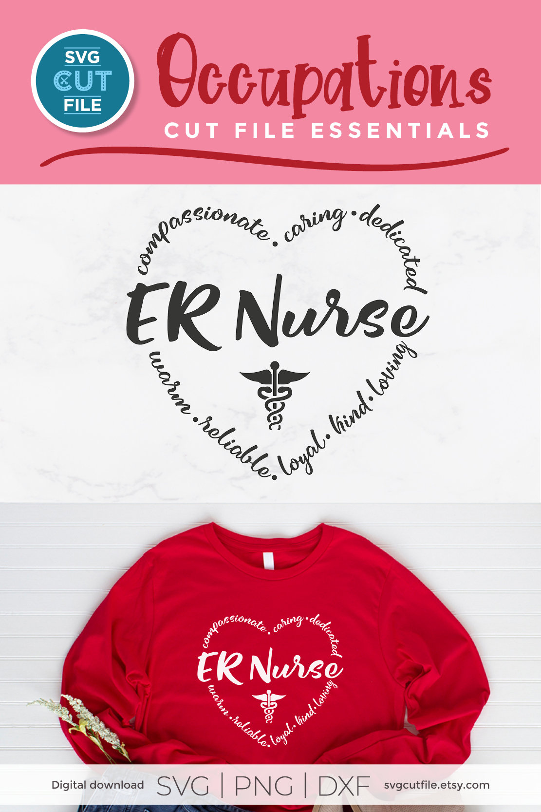 ER Nurse Svg Emergency Room Nurse Svg Emergency Department - Etsy