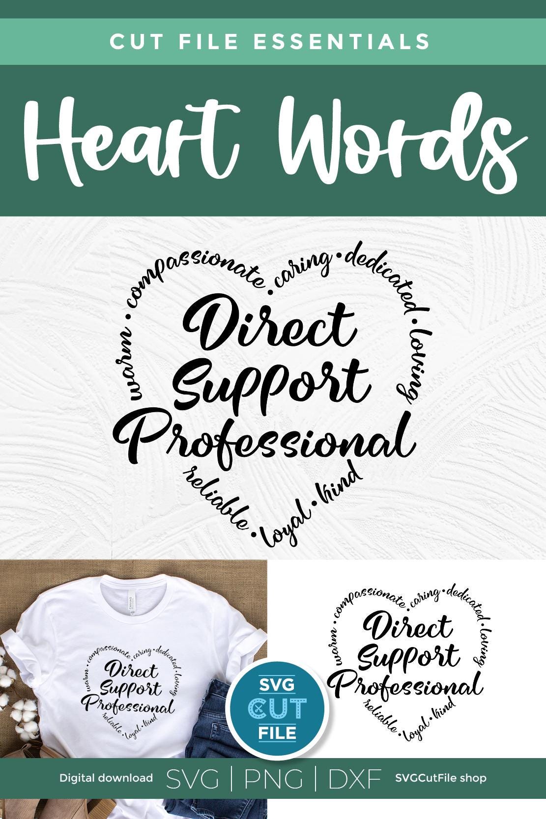 Direct Support Professional Svg, DSP Svg, Caregiver Svg, Patient Care ...