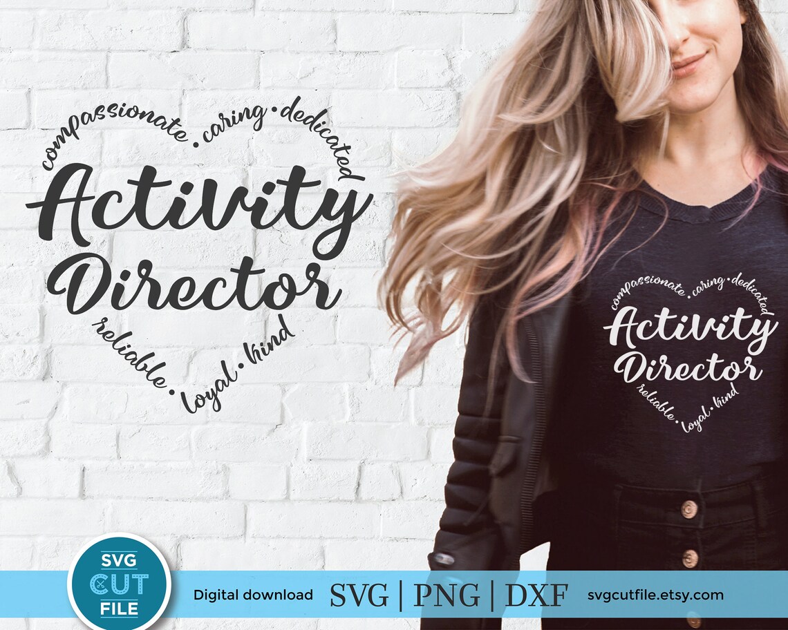 Activity Director Svg Director Svg Director Appreciation - Etsy