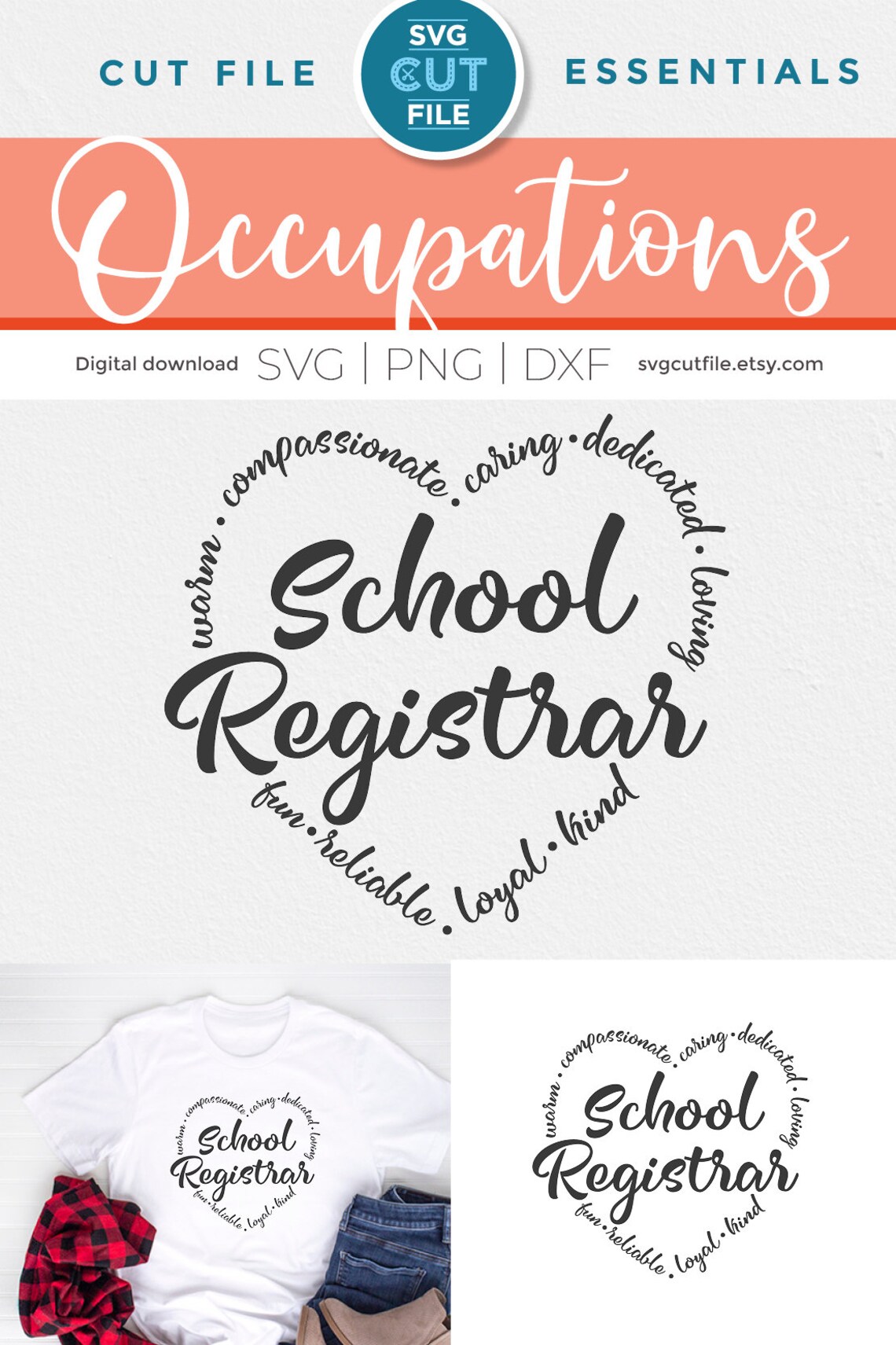 School Registrar Svg, Registrar Svg, Word Heart, Word Cloud Svg, Word ...