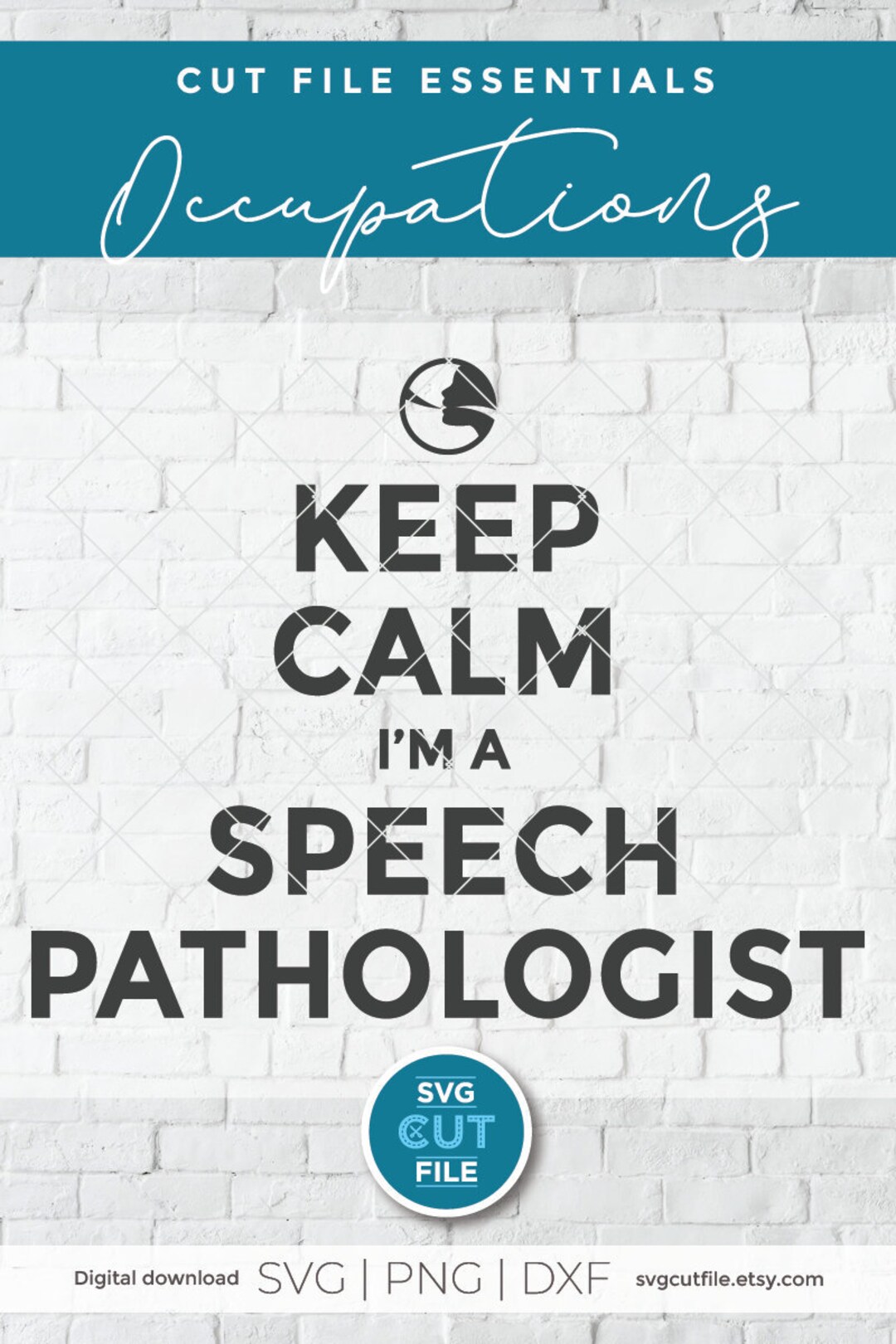 Speech Language Pathologist Svg, Speech Pathologist Svg, Keep Calm Svg ...