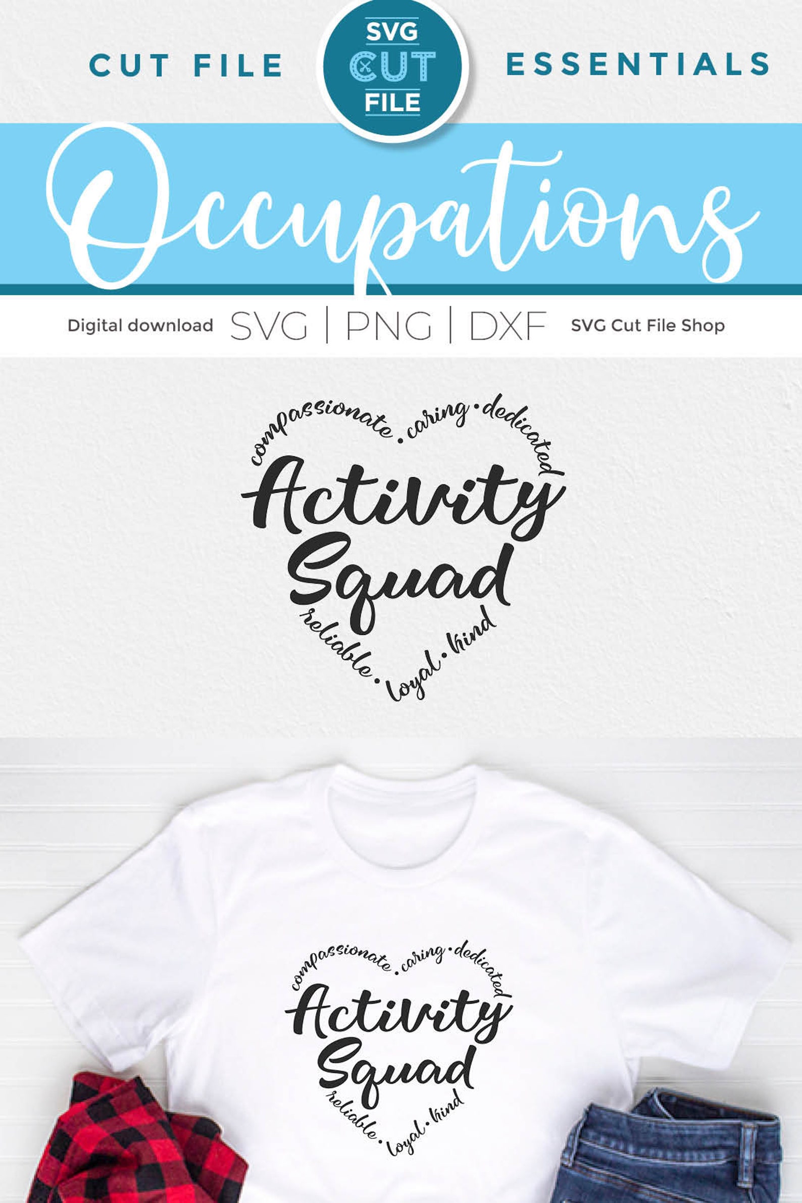 Activity Squad Svg Activity Director Svg Professionals Svg - Etsy