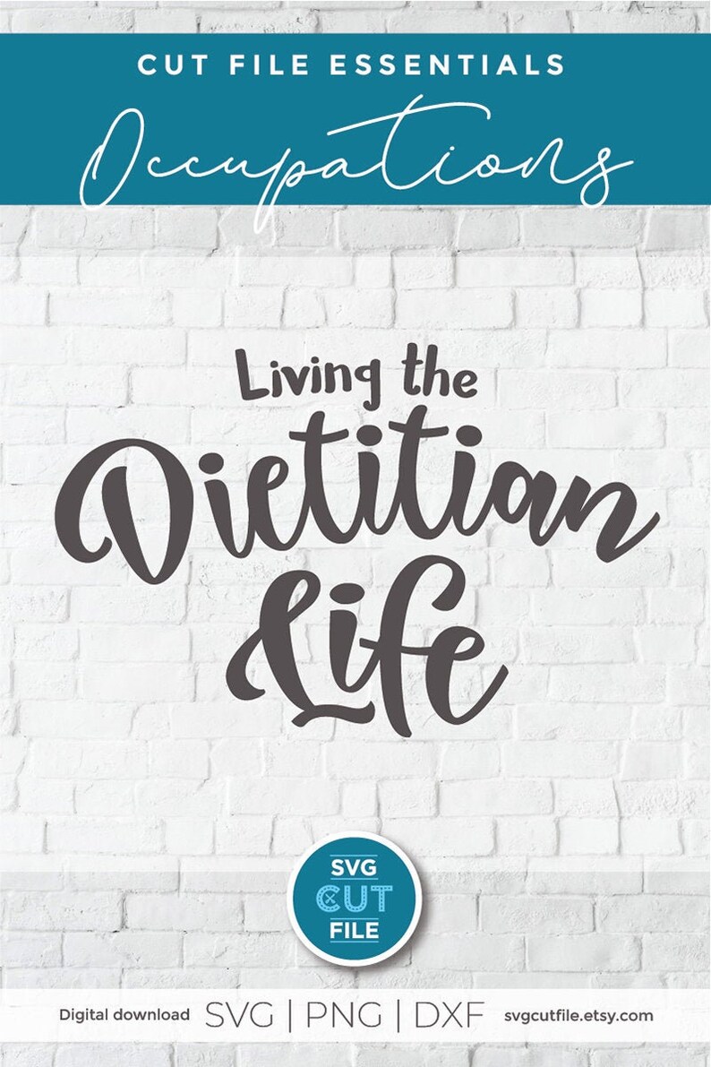 Dietitian Svg, Registered Dietitian, Student Rd, Rdn Svg, Living the ...