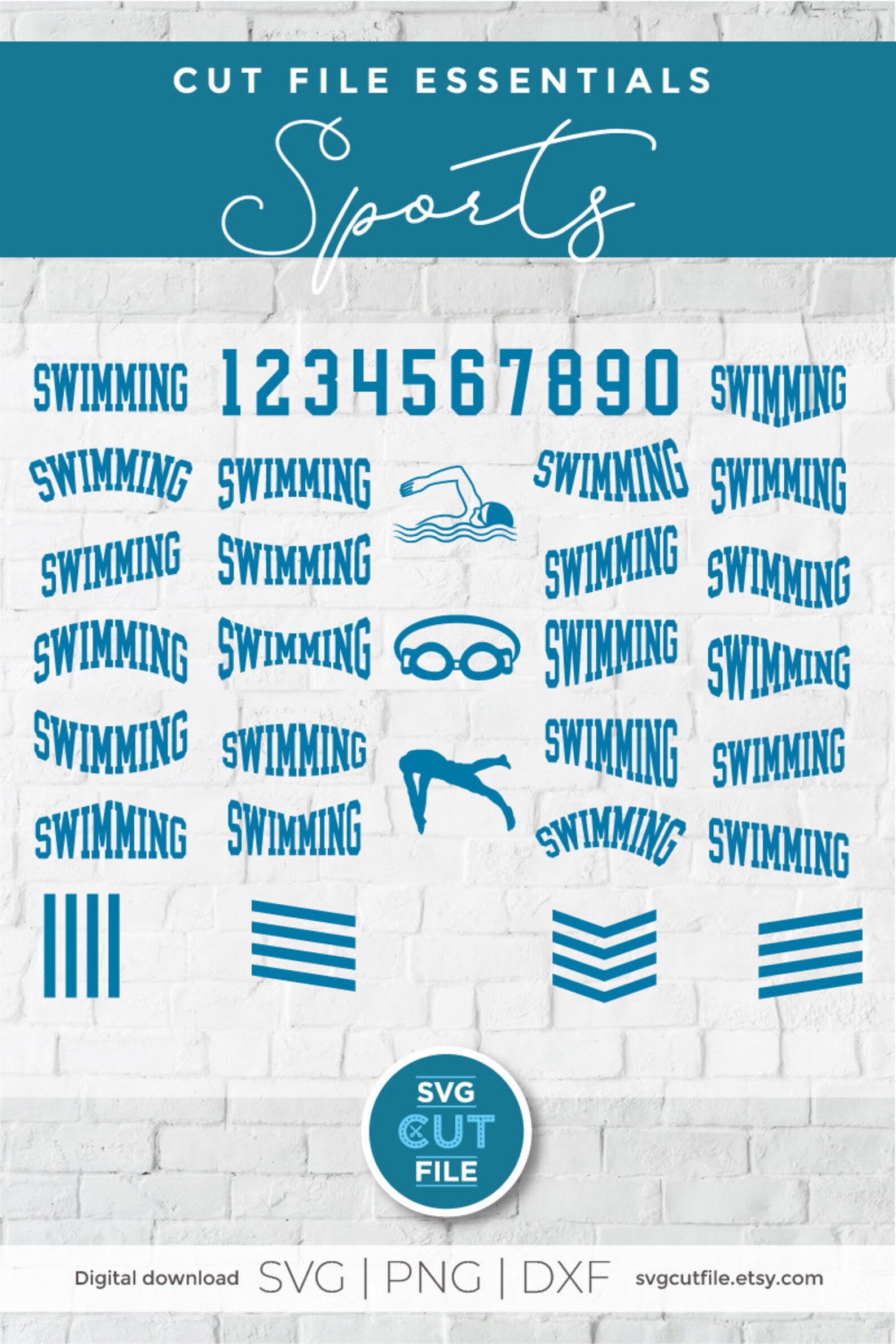 Swimming svg swim team svg swimming cut file swim svg | Etsy