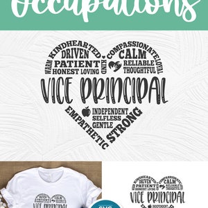 Vice Principal Svg, Assistant Principal Svg, Heart Svg, Middle School ...