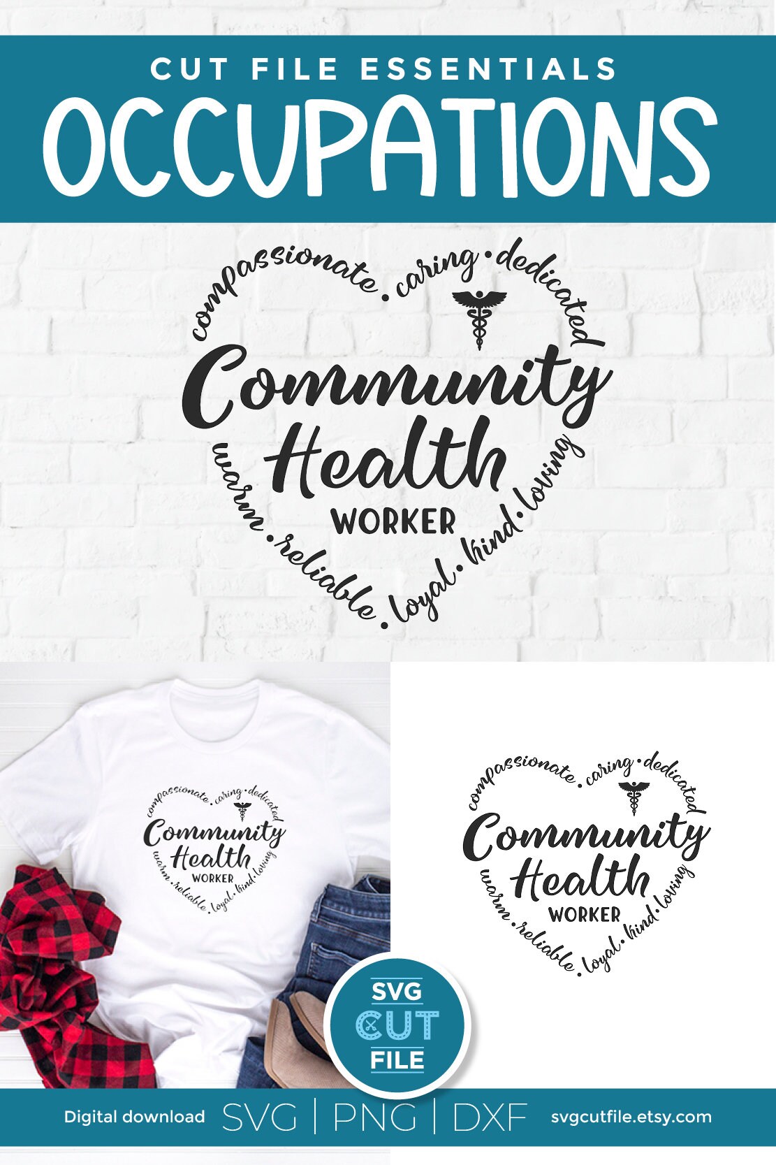 Community Health Worker Svg, Health Care Worker Svg, Essential ...