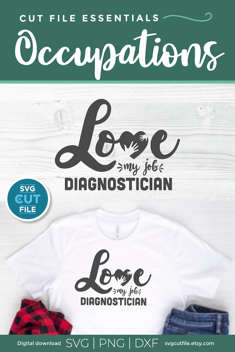 Diagnostician Svg Diag Svg School Diagnostician Love My - Etsy