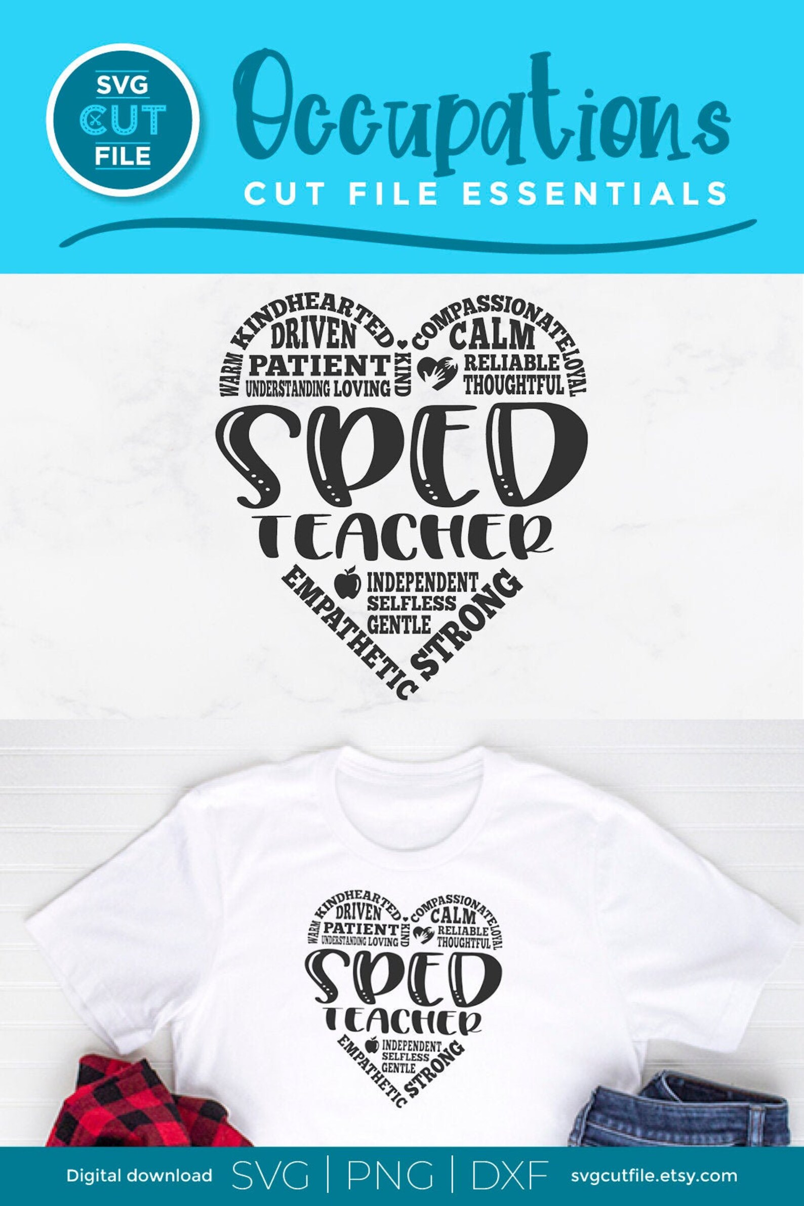 SPED svg special ed svg teacher appreciation special | Etsy