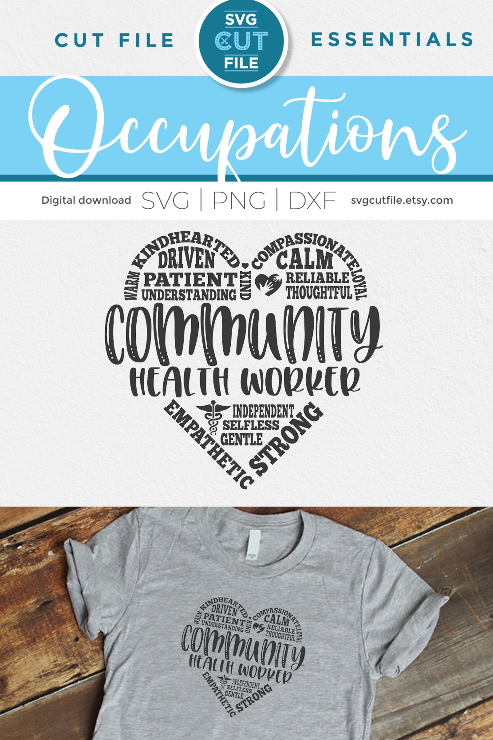 Community Health Worker Svg Health Care Worker Svg Essential - Etsy