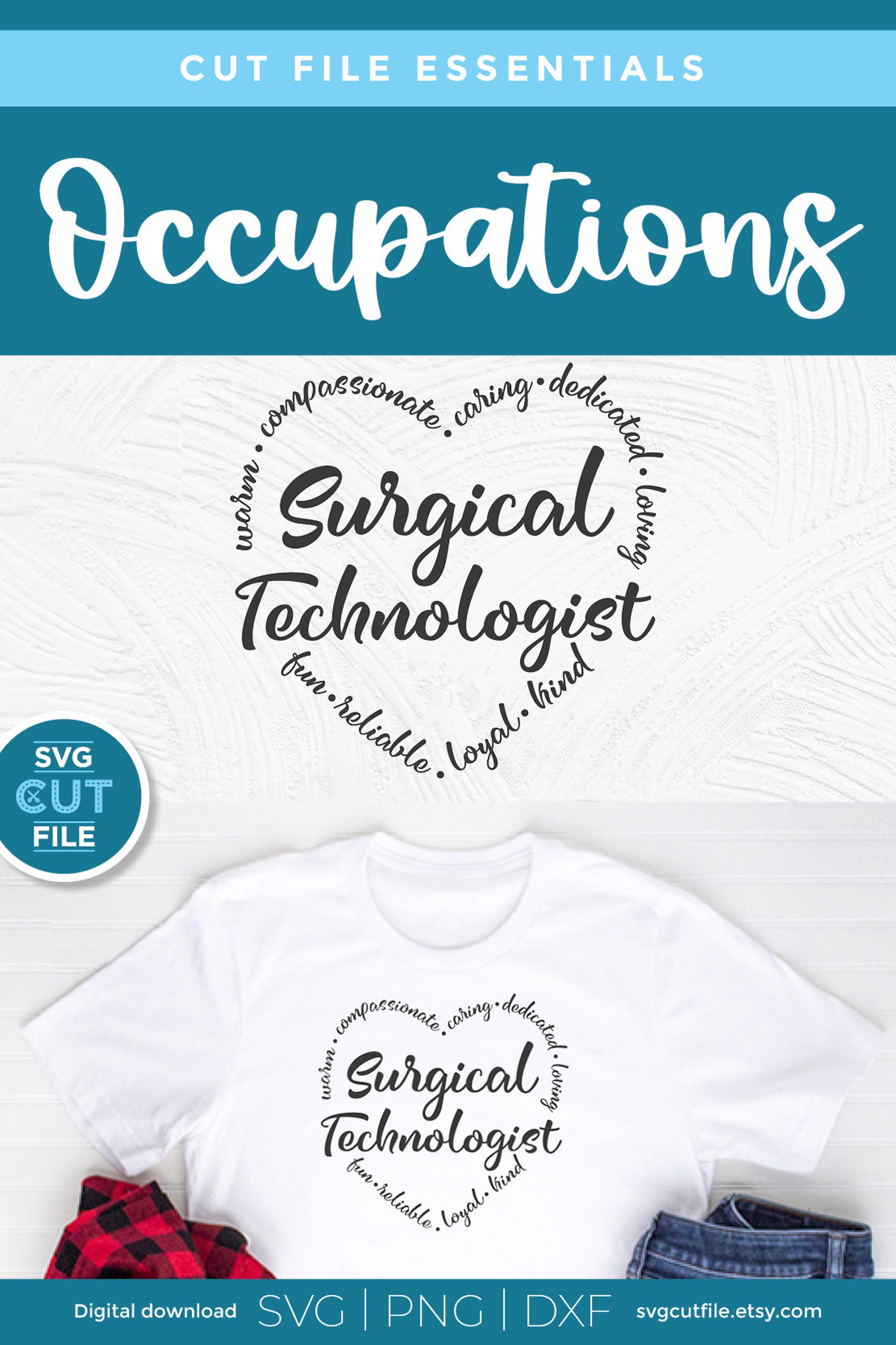 Surgical Tech Svg Surgical Technologist Surgical Technician - Etsy