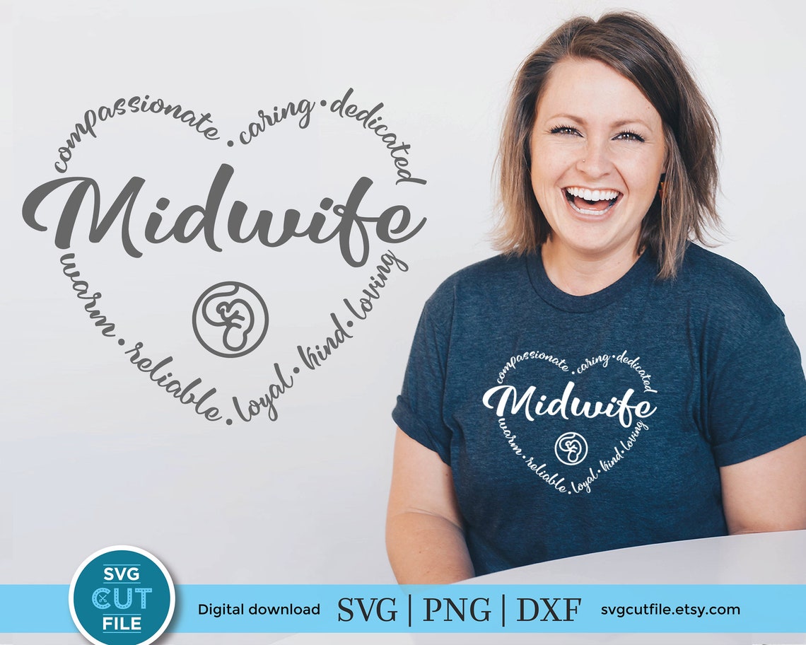 Midwife Svg, Pregnancy Support Svg, Childbirth Helper Svg, Birth Worker ...