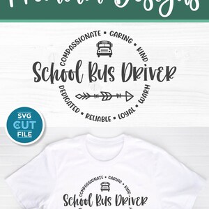 Bus Driver Svg, School Bus Svg, Schoolbus Driver, Appreciation, Svg Dxf ...