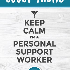 Personal Support Worker Svg, Psw Svg, Caregiver Svg, Home Healthcare ...