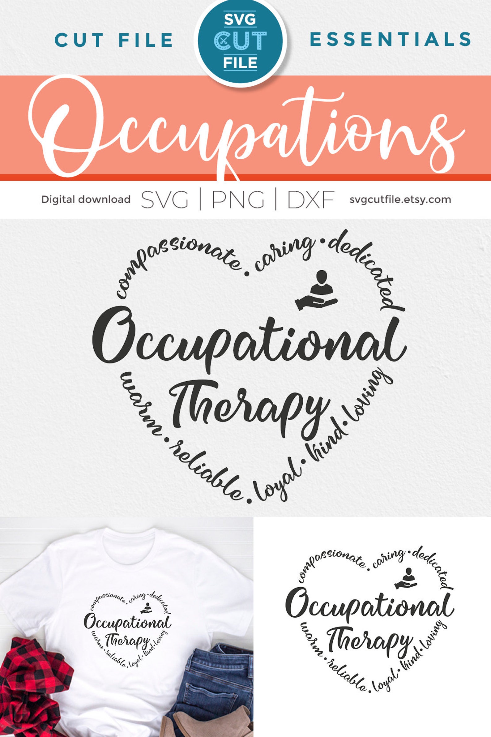 Occupational Therapy Svg Occupational Therapist Svg OT Svg | Etsy