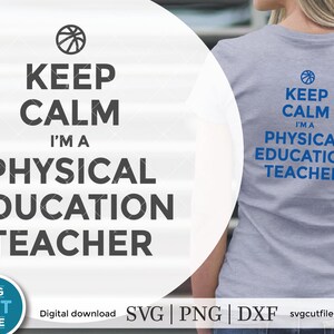 PE Teacher Svg, Phys Ed Svg, Physical Education Svg, Teacher ...