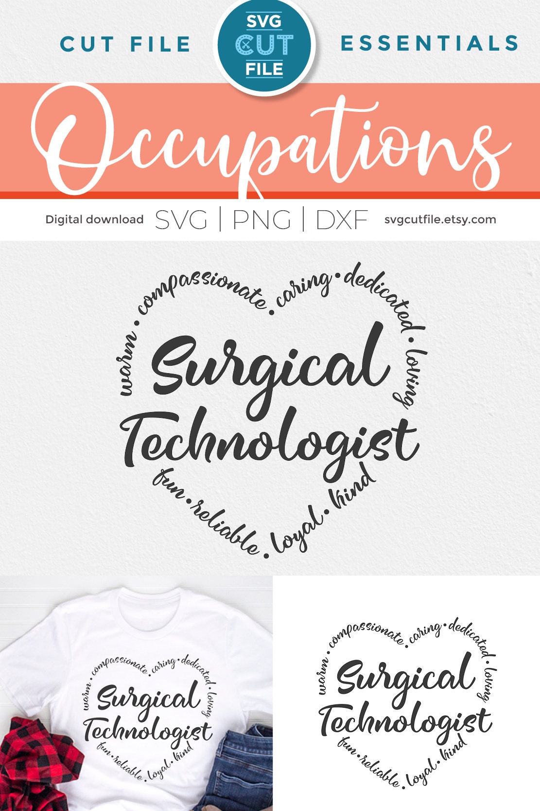 Surgical Tech Svg Surgical Technologist Surgical Technician - Etsy