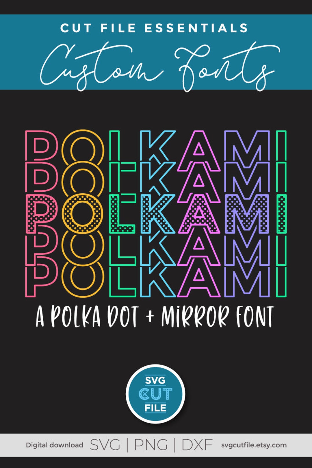 Stacked Font, Mirror Font, Stacked Letters, Cricut Otf, Stacked ...