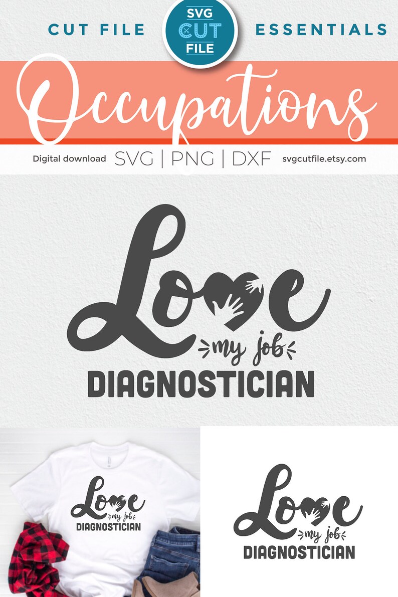 Diagnostician Svg Diag Svg School Diagnostician Love My - Etsy