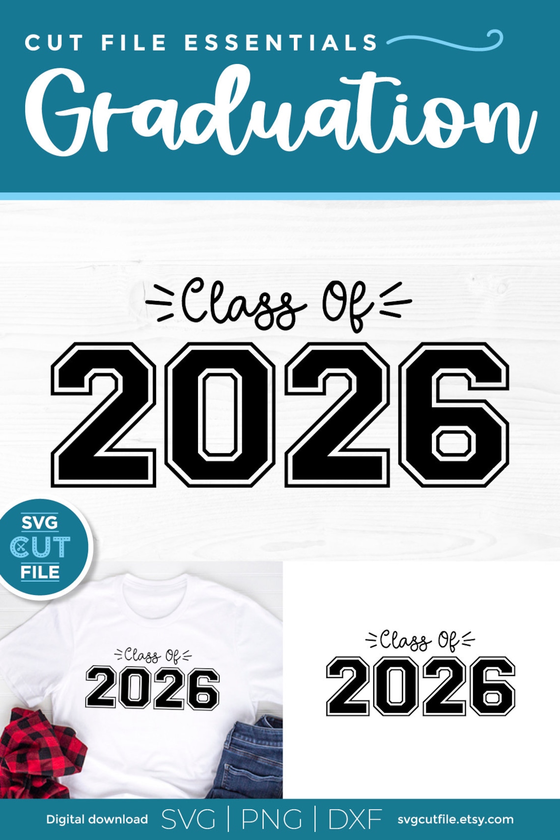 Class of 2026 Svg Cute 2026 Grad Svg 2026 Graduation Svg - Etsy