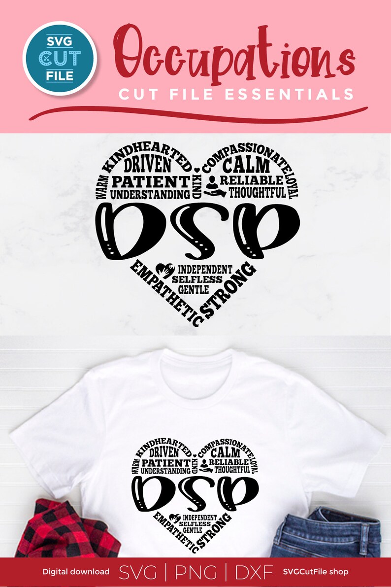 DSP Svg, Direct Support Professional Svg, Caregiver Svg, Patient Care ...