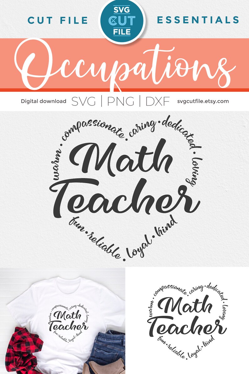 Math Teacher Svg Math Svg School Math Teacher Svg Teacher - Etsy