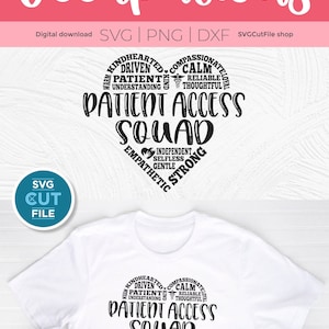 Patient Access Squad Svg, Representative, Specialist, Healthcare Worker ...