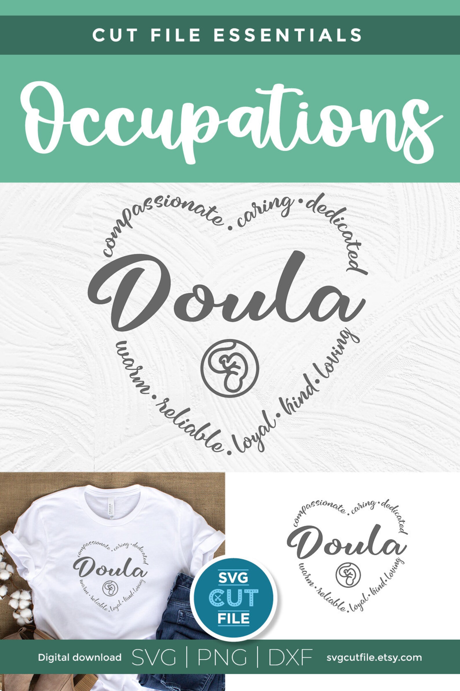 Doula Svg, Pregnancy Support Svg, Childbirth Helper Svg, Birth Worker ...