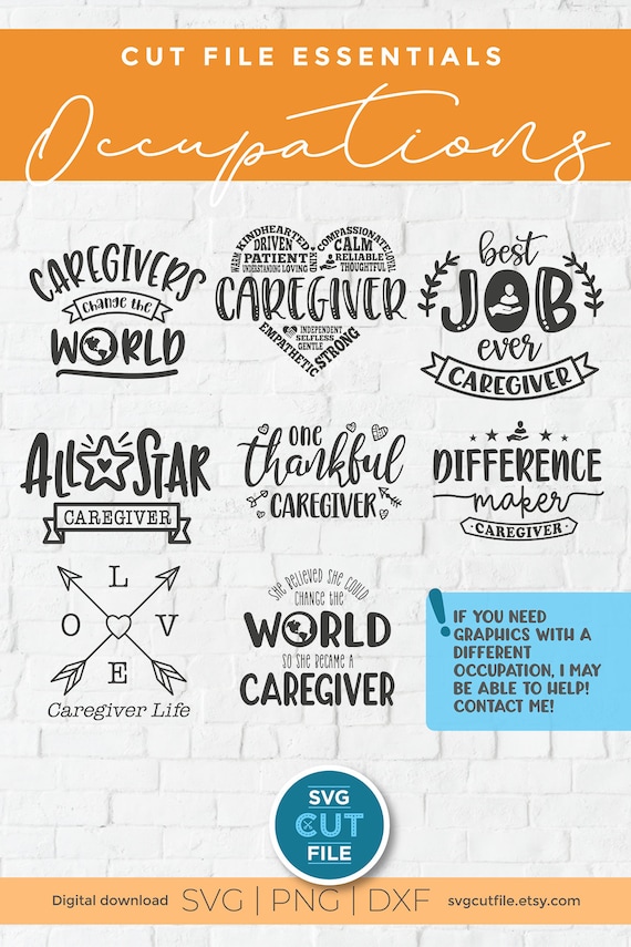Caregiver Svg Bundle Care Giver Bundle Caregiver Svg Care - Etsy