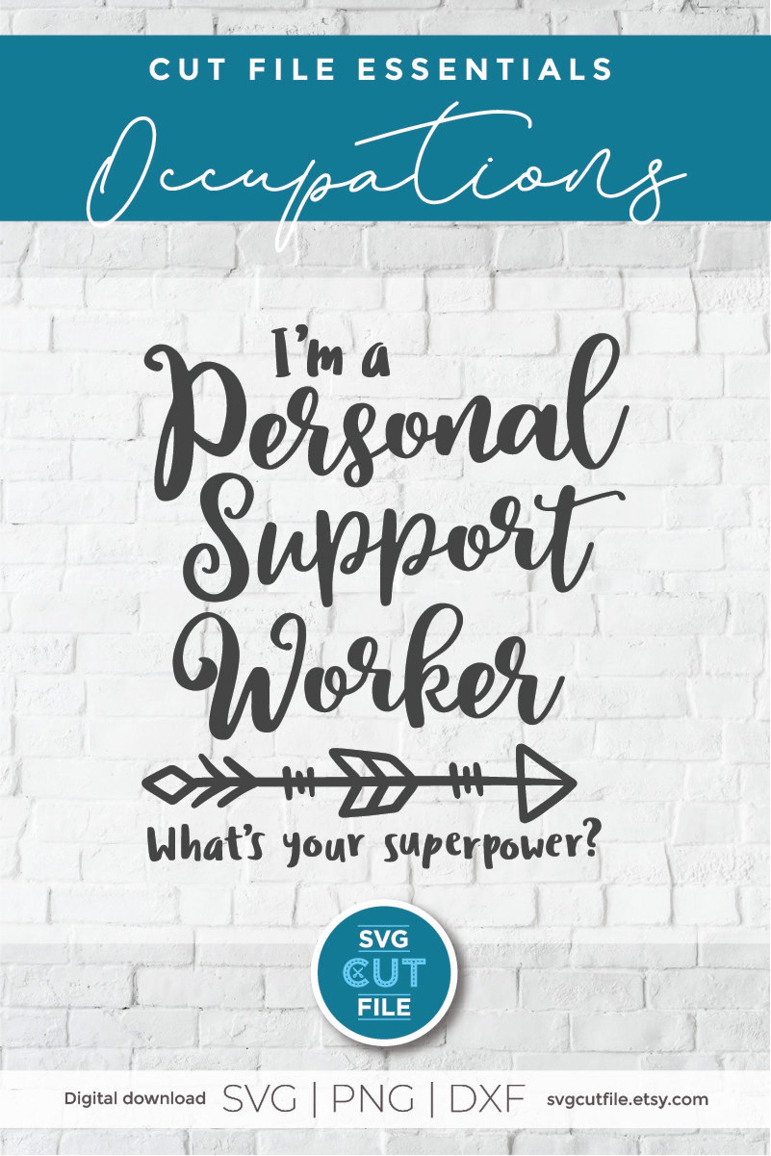 Personal Support Worker Svg Psw Svg Caregiver Home | Etsy Canada