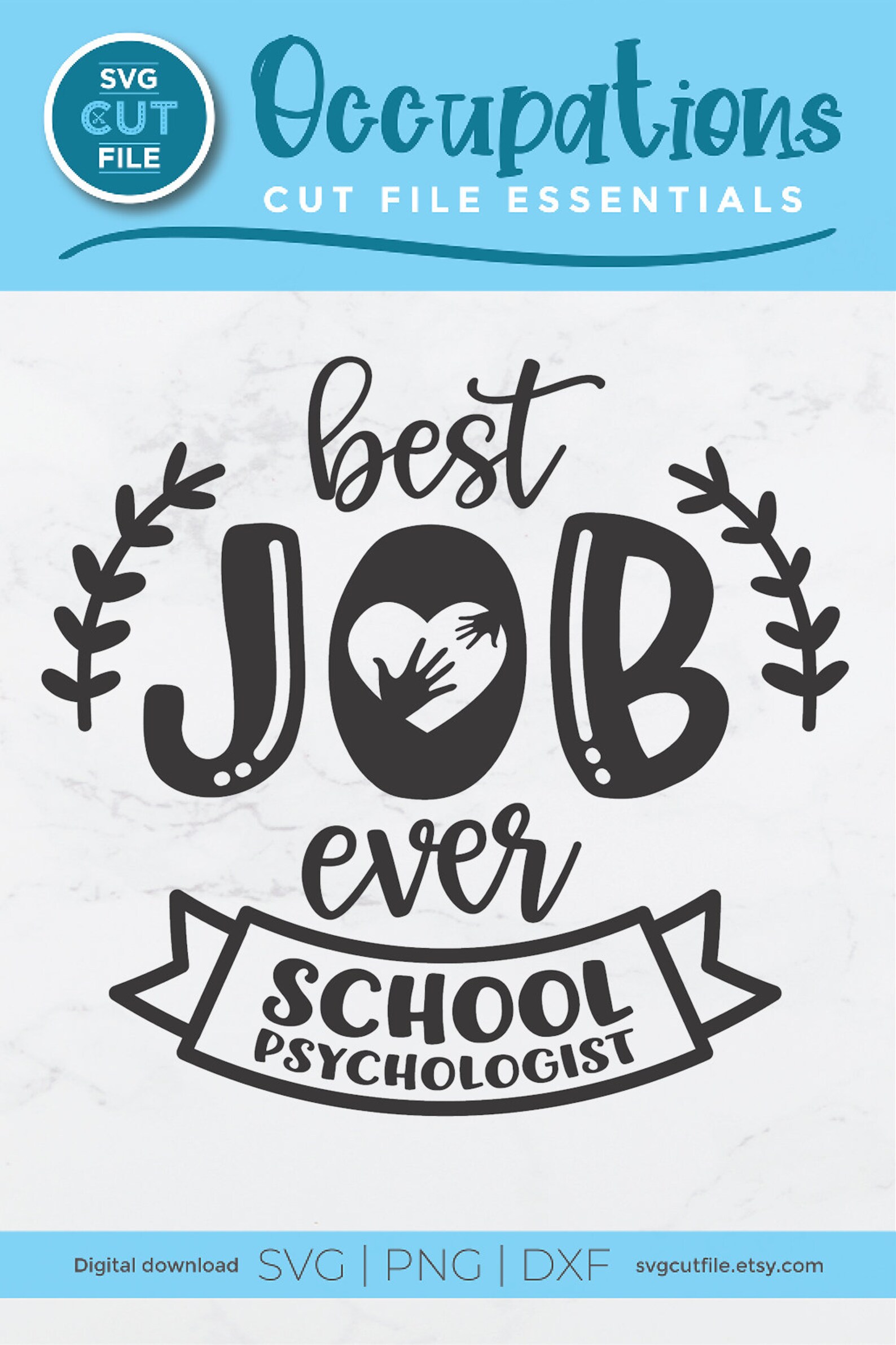 School Psychologist Svg School Counselor Svg Best Job Psych - Etsy