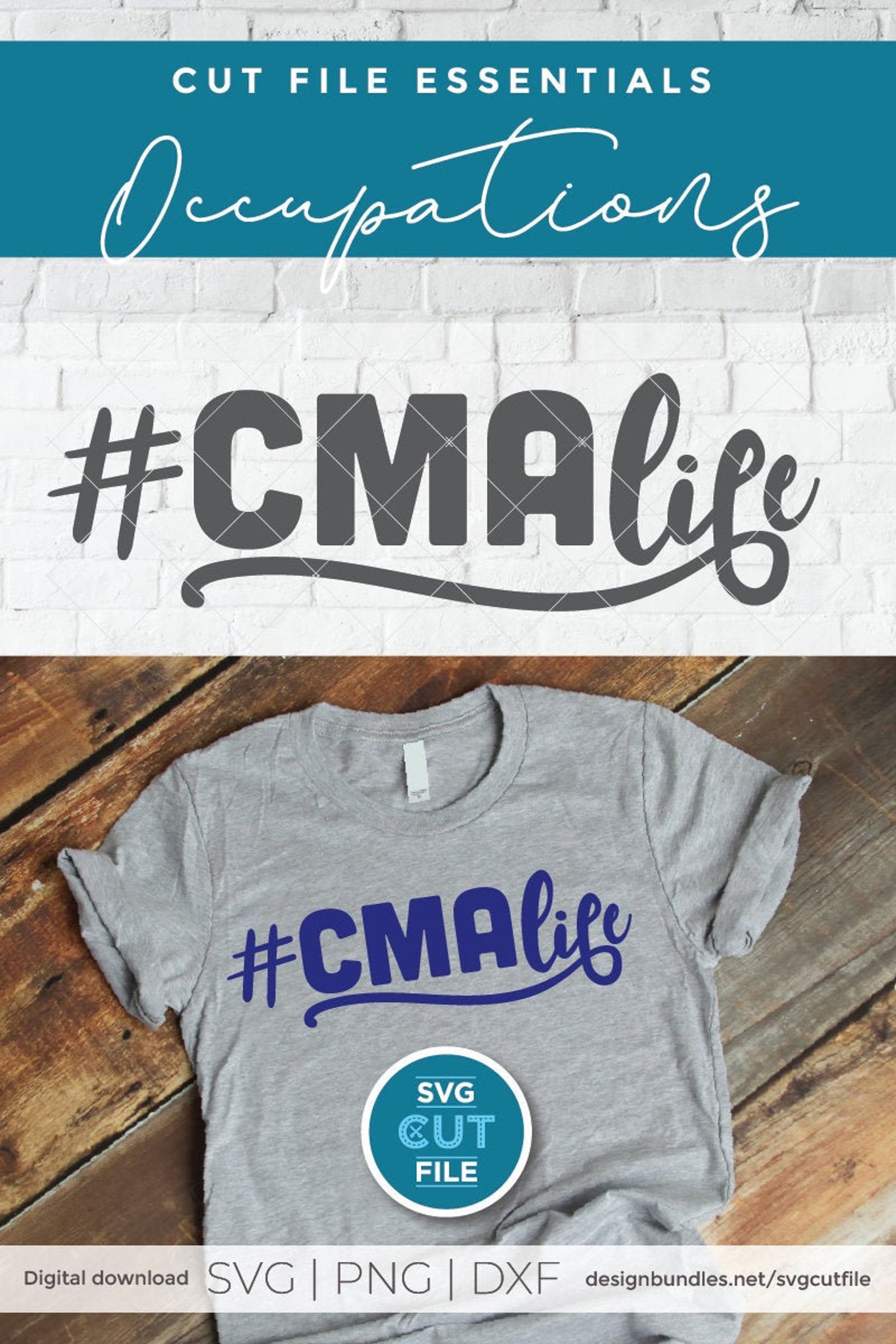 Certified Medical Assistant Svg CMA Svg CMA Life Medical - Etsy