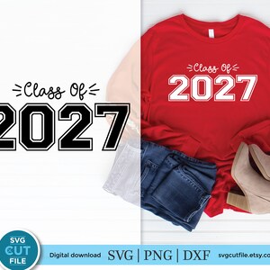 Class of 2027 Svg, Cute 2027 Grad Svg, 2027 Graduation Svg, 2027 Senior ...