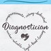 Diagnostician Svg, Diag Svg, School Diagnostician Gift Idea Svg, Love ...