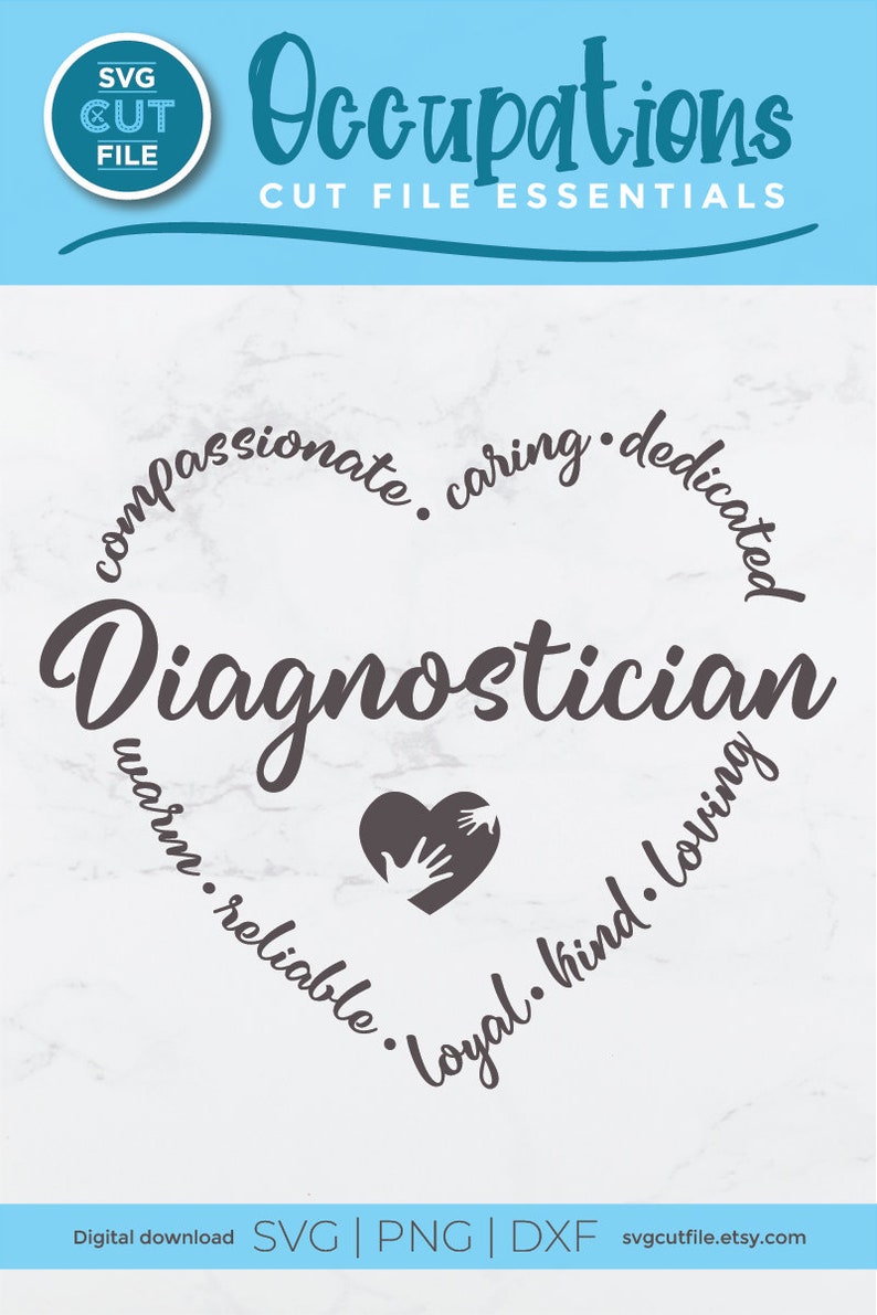 Diagnostician Svg Diag Svg School Diagnostician Gift Idea - Etsy