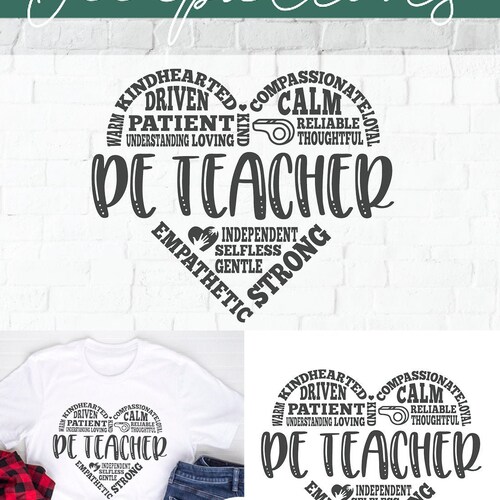 Physical Education Svg / PE Svg / Teacher Appreciation Svg / - Etsy Canada