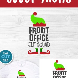 Christmas Front Office Svg, Front Desk Svg, Secretary Elf Svg, Holiday ...