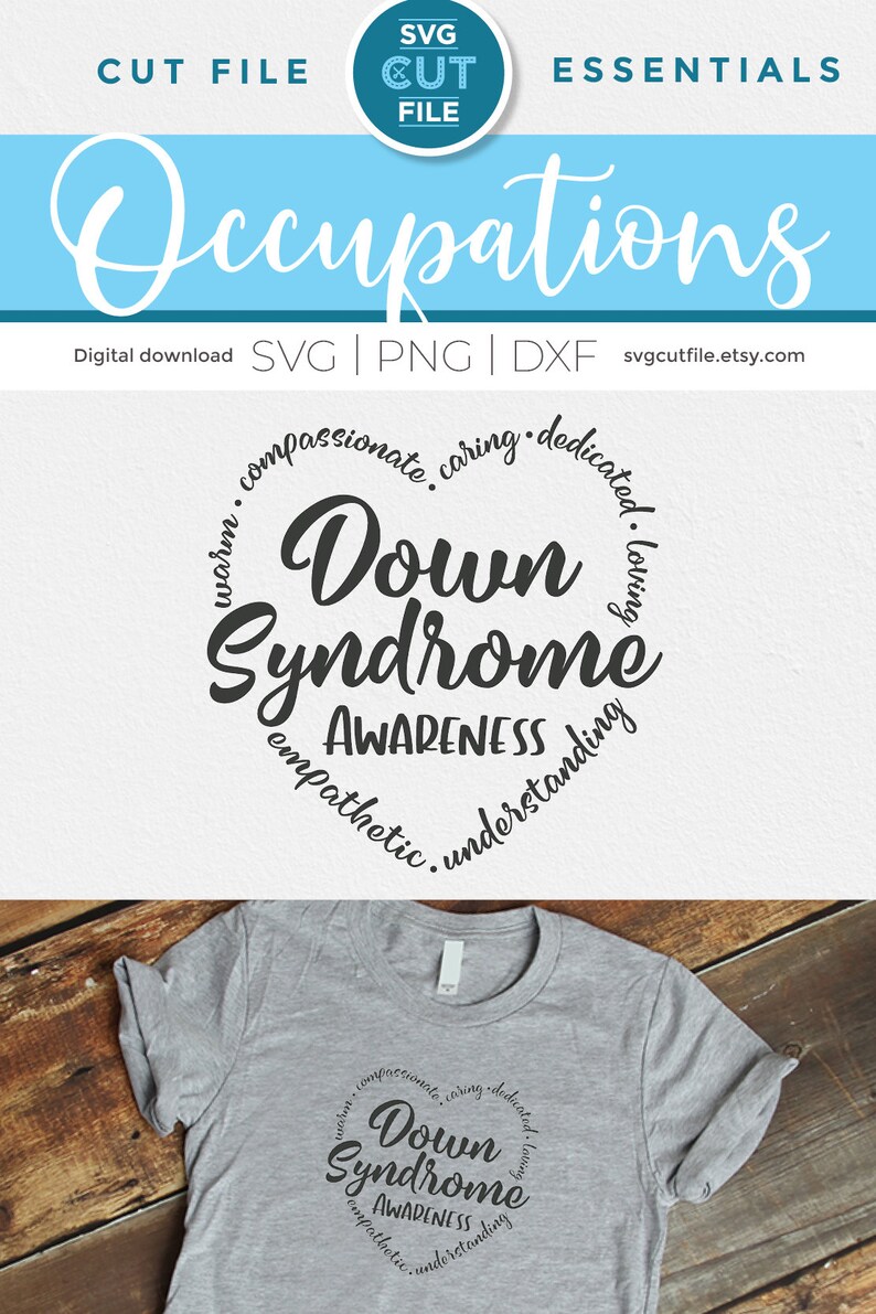 Down Syndrome Svg, Down Syndrome Awareness Svg, Down Syndrome Heart ...
